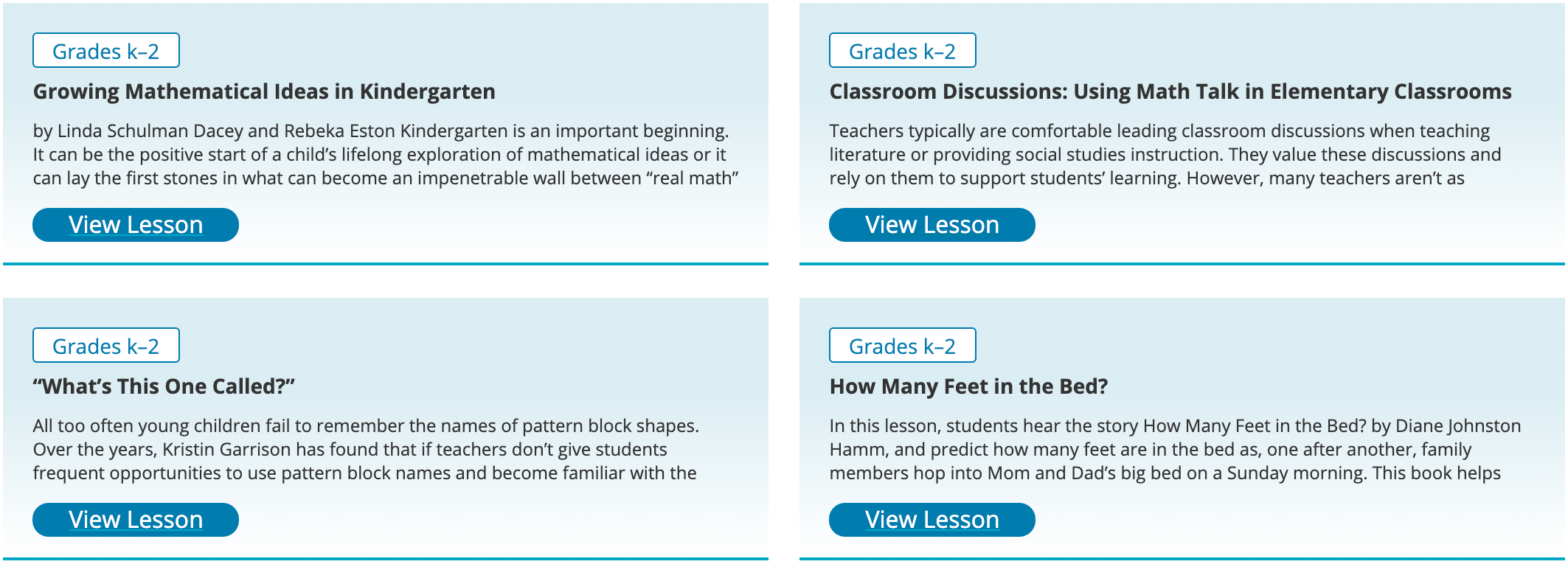 Developing Number Sense in the Early Years – Making Sense of Mathematics