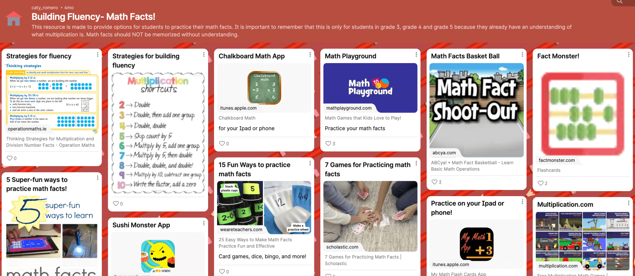 Padlets & Other Resources – Making Sense of Mathematics